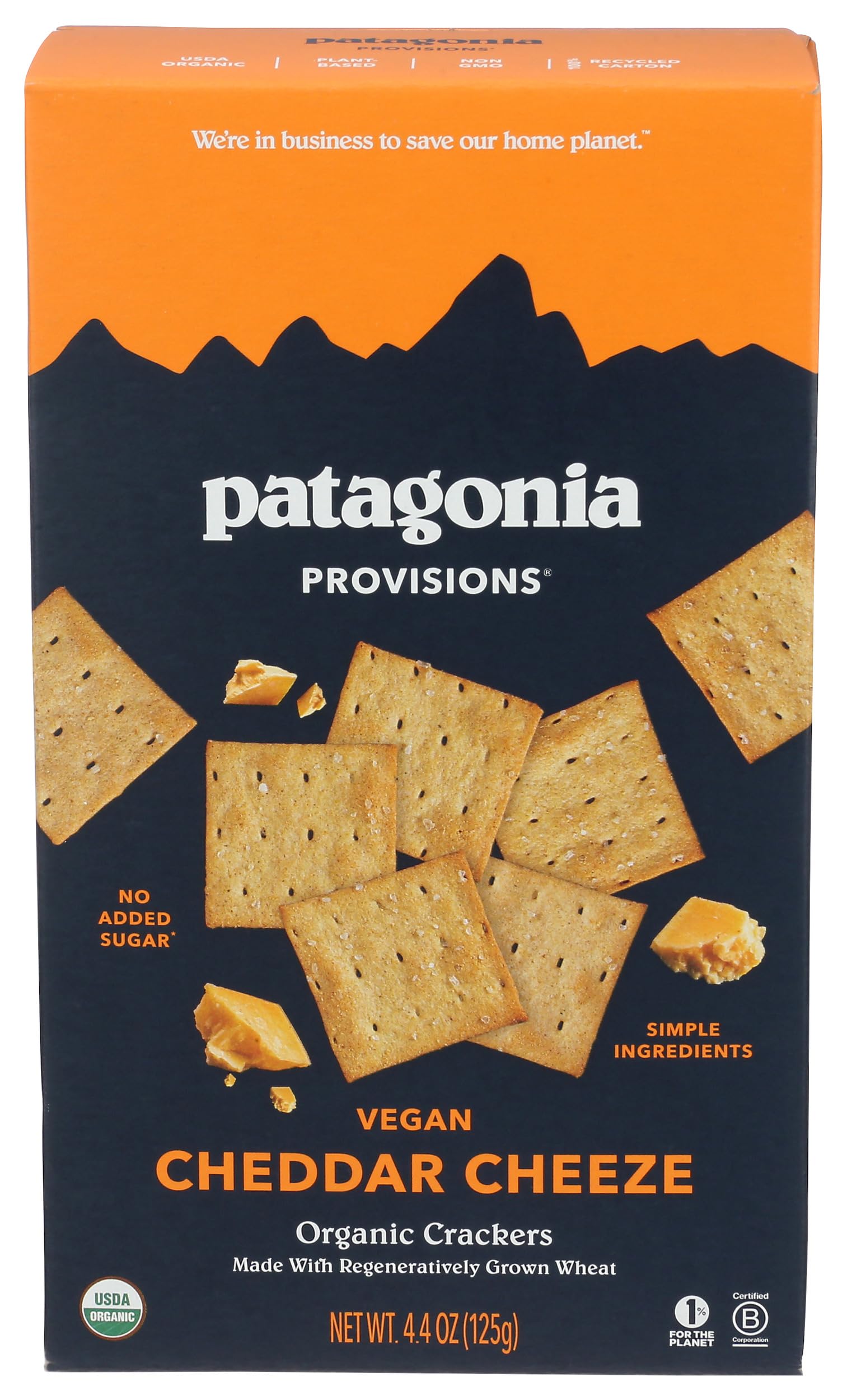 Patagonia Provisions - Toasted Cheeze - Certified Organic Crackers ...