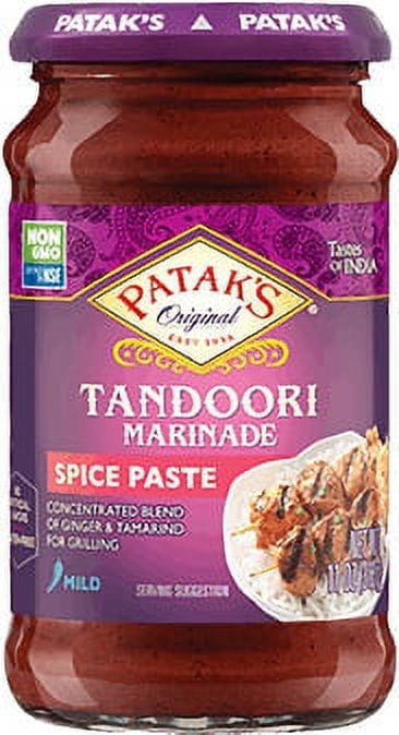 Patak's Tandoori Marinade Paste - Mild 11 oz Pack of 3 - Walmart.com