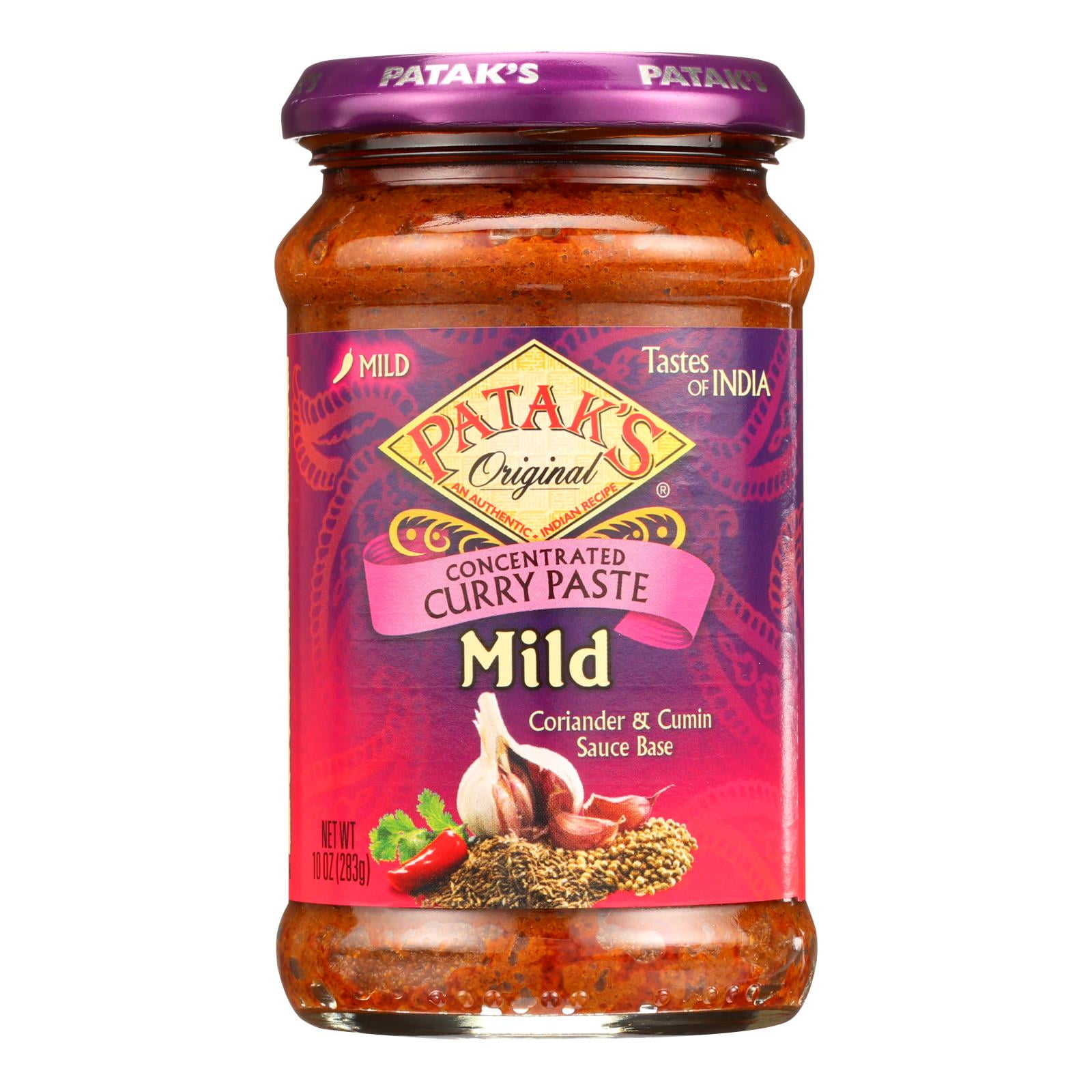 Pataks Spice Paste - Mild Curry - Mild - 10 Oz - Case Of 6 - Walmart.com