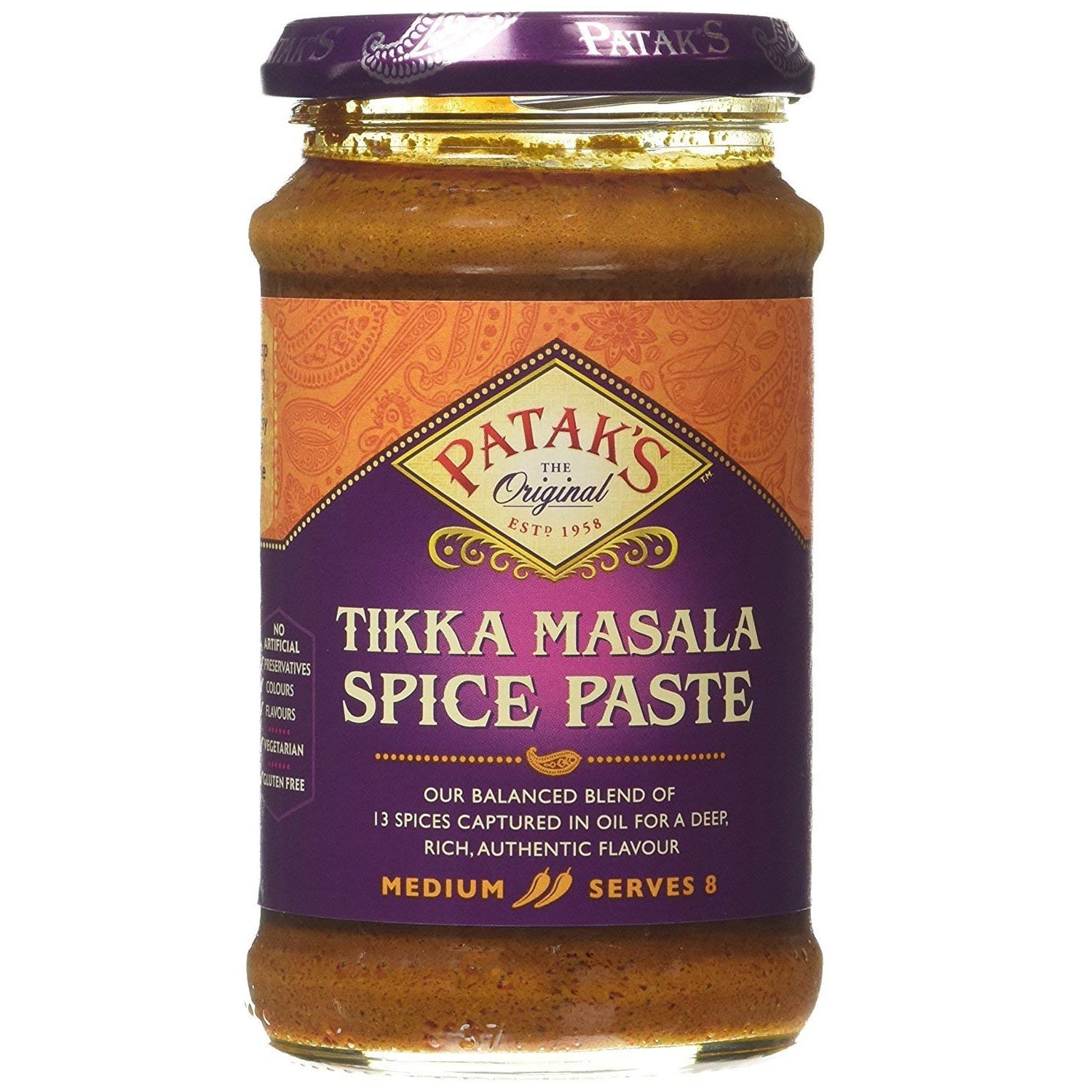 Pataks, Tikka Masala Curry Paste, 10-Ounce (6 Pack) - Walmart.com
