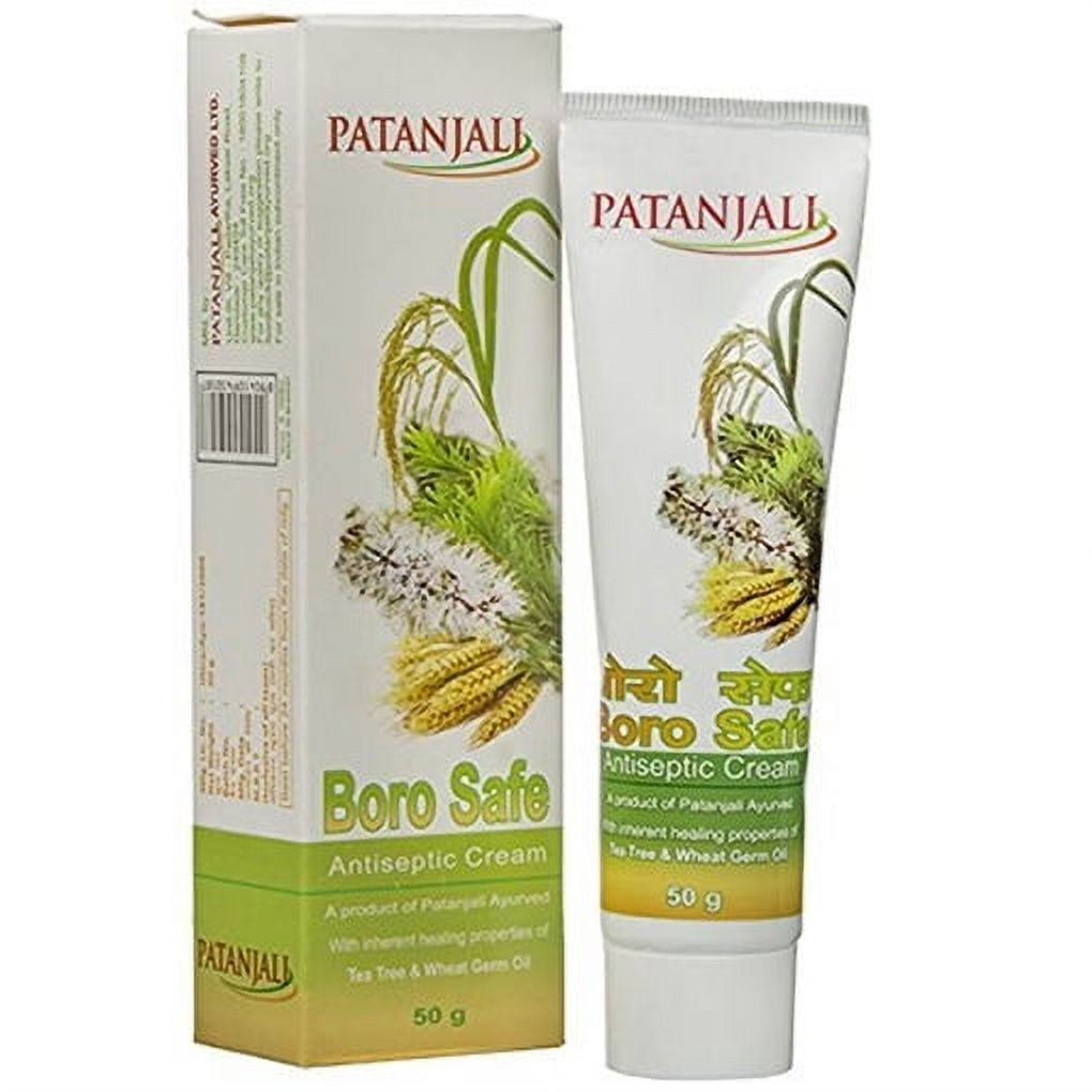 Patanjali Boro Safe Antiseptic Cream 50g - Walmart.com