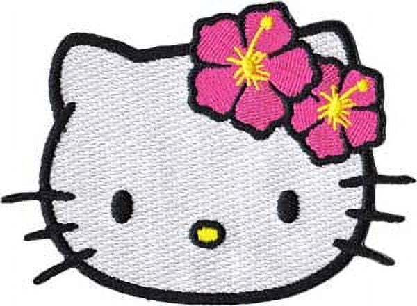 Patch - Hello Kitty - Hawaii Head Shot Iron On Licensed Gifts Toys p-hk ...