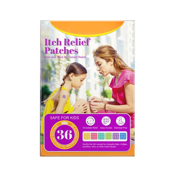 Patch Itch Relief Patches -squito mosquito stickers,36 Patches ...