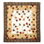 Patch Magic Quilts Pastures and Paths Quilt, Hand cut and Patchwork cotton fabric blocks - Queen ...