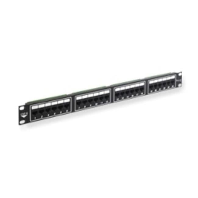 Patch Panel Cat 6 24-Port 1 Rms - Walmart.com