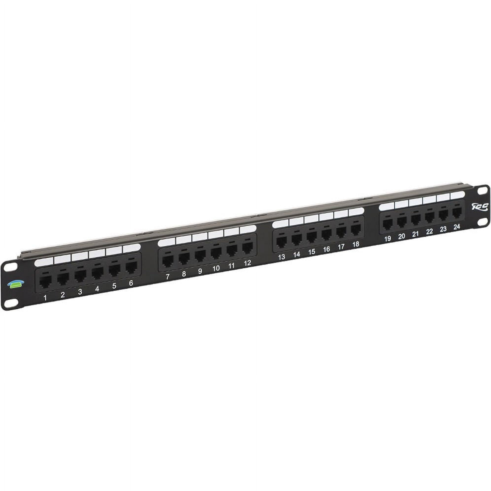 ICC ICMPP024U6 USOC Patch Panel 24 Ports 1 Rack Mount Space - Walmart.com