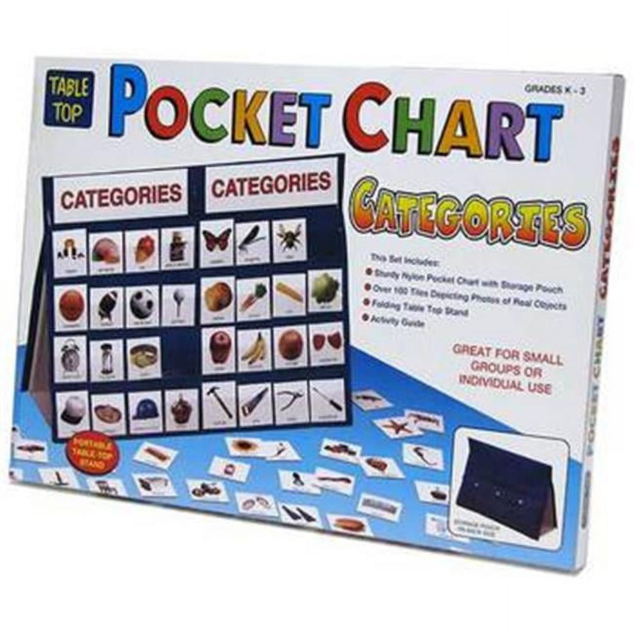Patch Products 773 Tabletop Pocket Chart - Categories - Walmart.com