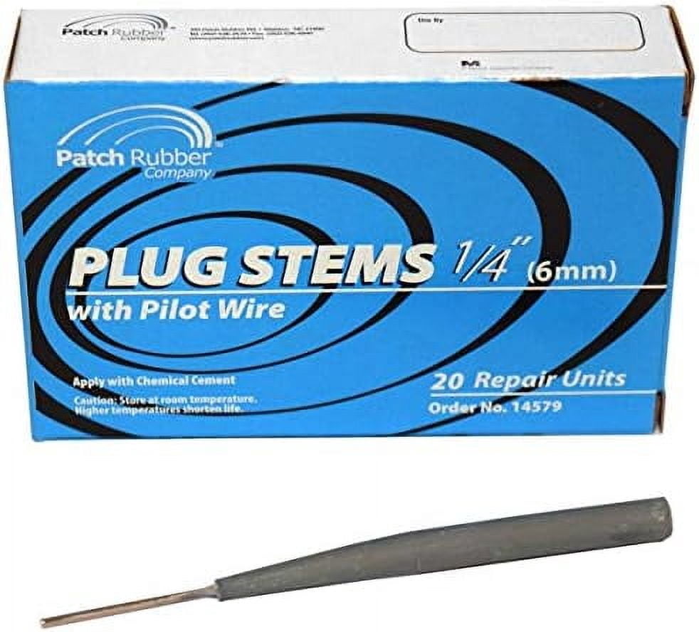 Patch Rubber Company 14579 /4-Inch (6mm) Wire Plug Stems for Tire ...