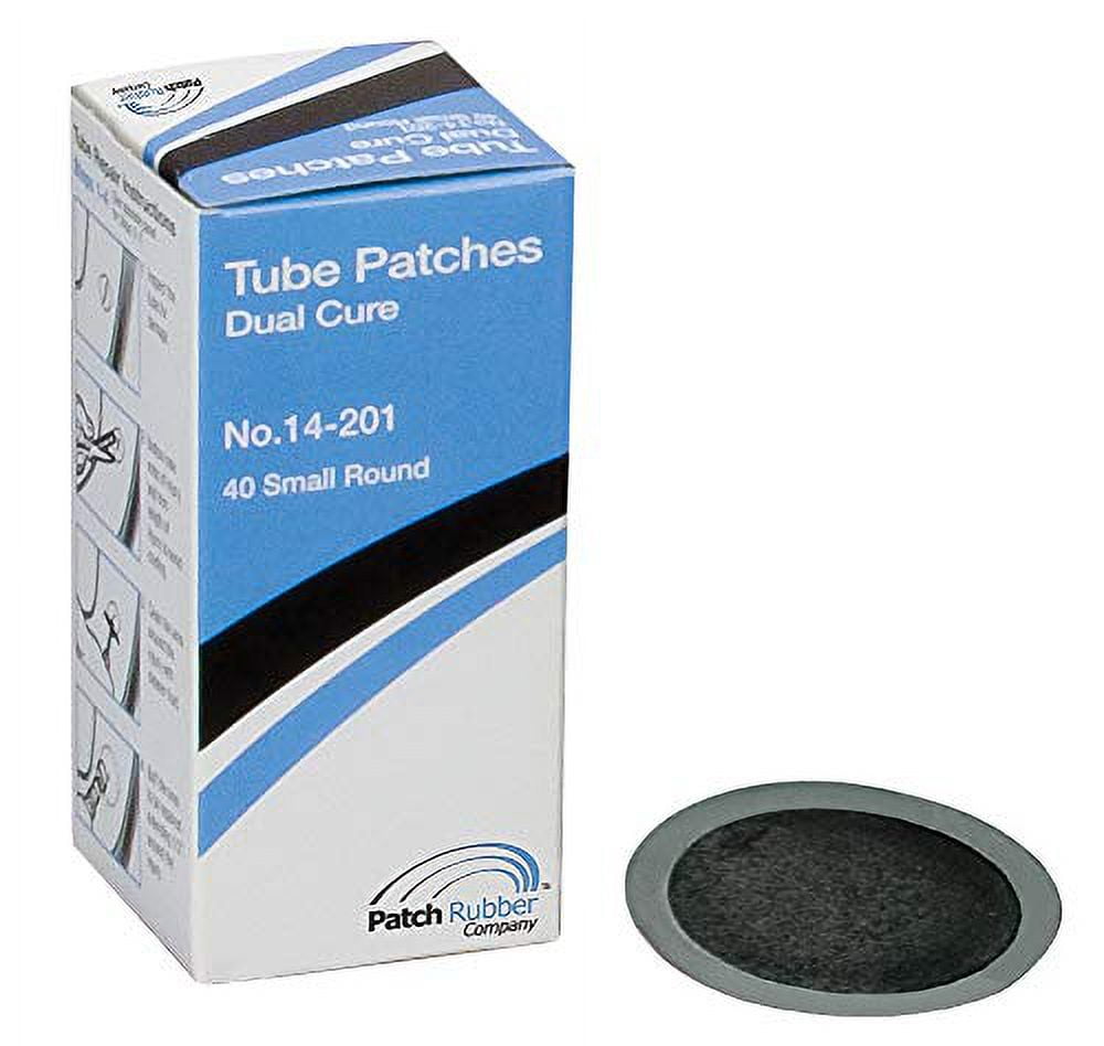 Patch Rubber Company Dual Cure Small Round Tire Repair Patch, 14201, 1 ...