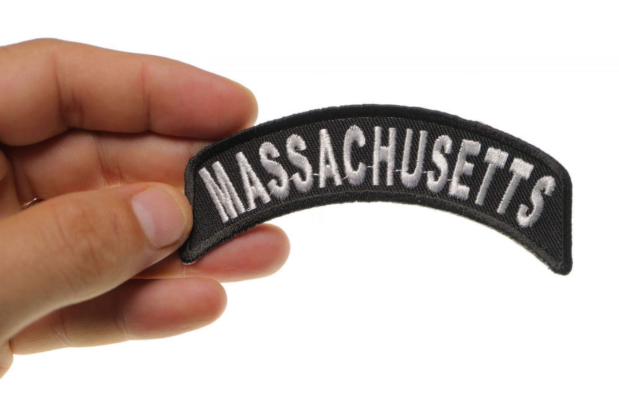 Patch, Small Embroidered Rocker (Iron-On or Sew-On), Massachusetts ...
