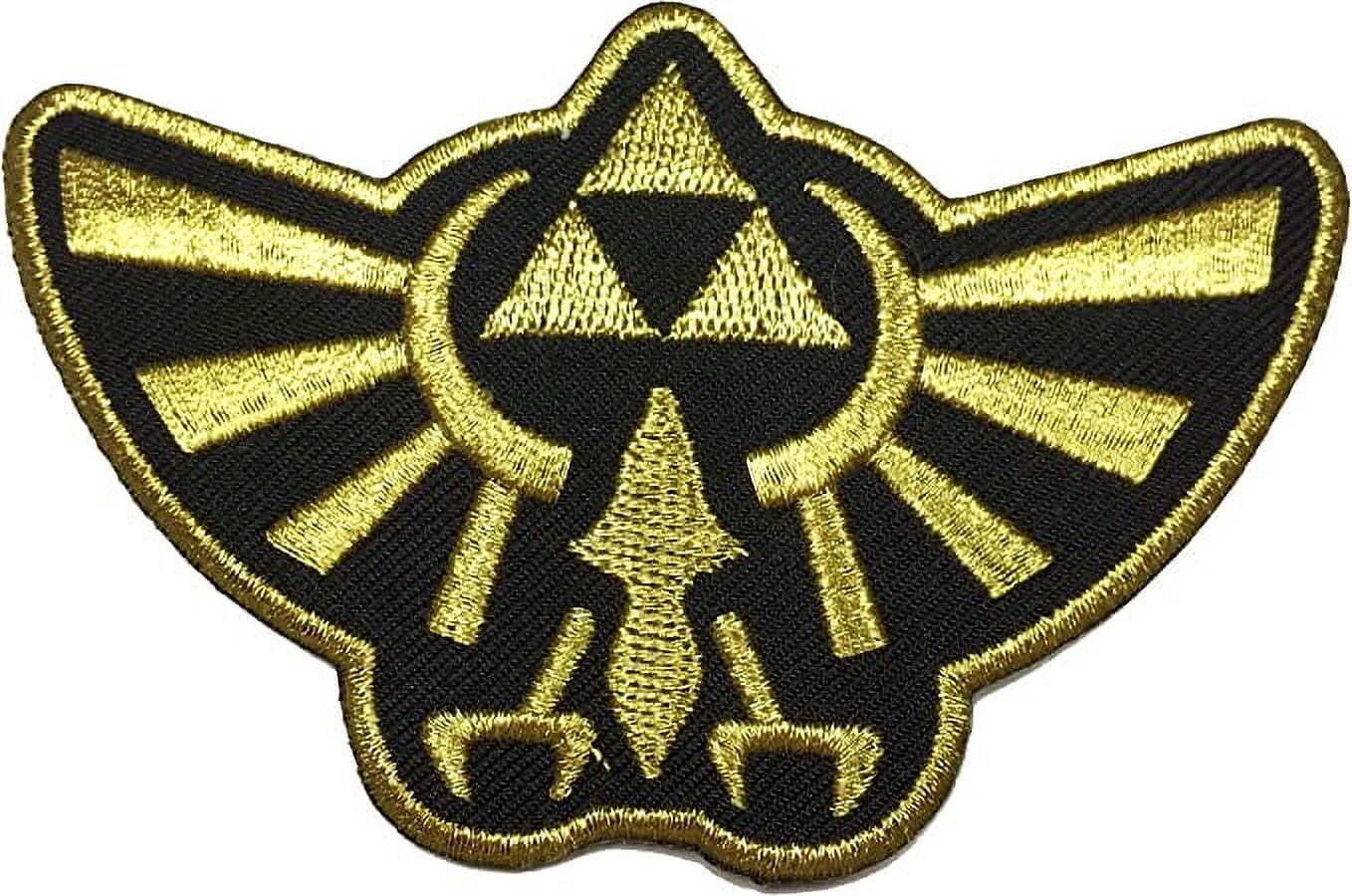Patch Squad Men's Legend of Zelda Hyrule's Royal Crest Gold Logo Patch ...