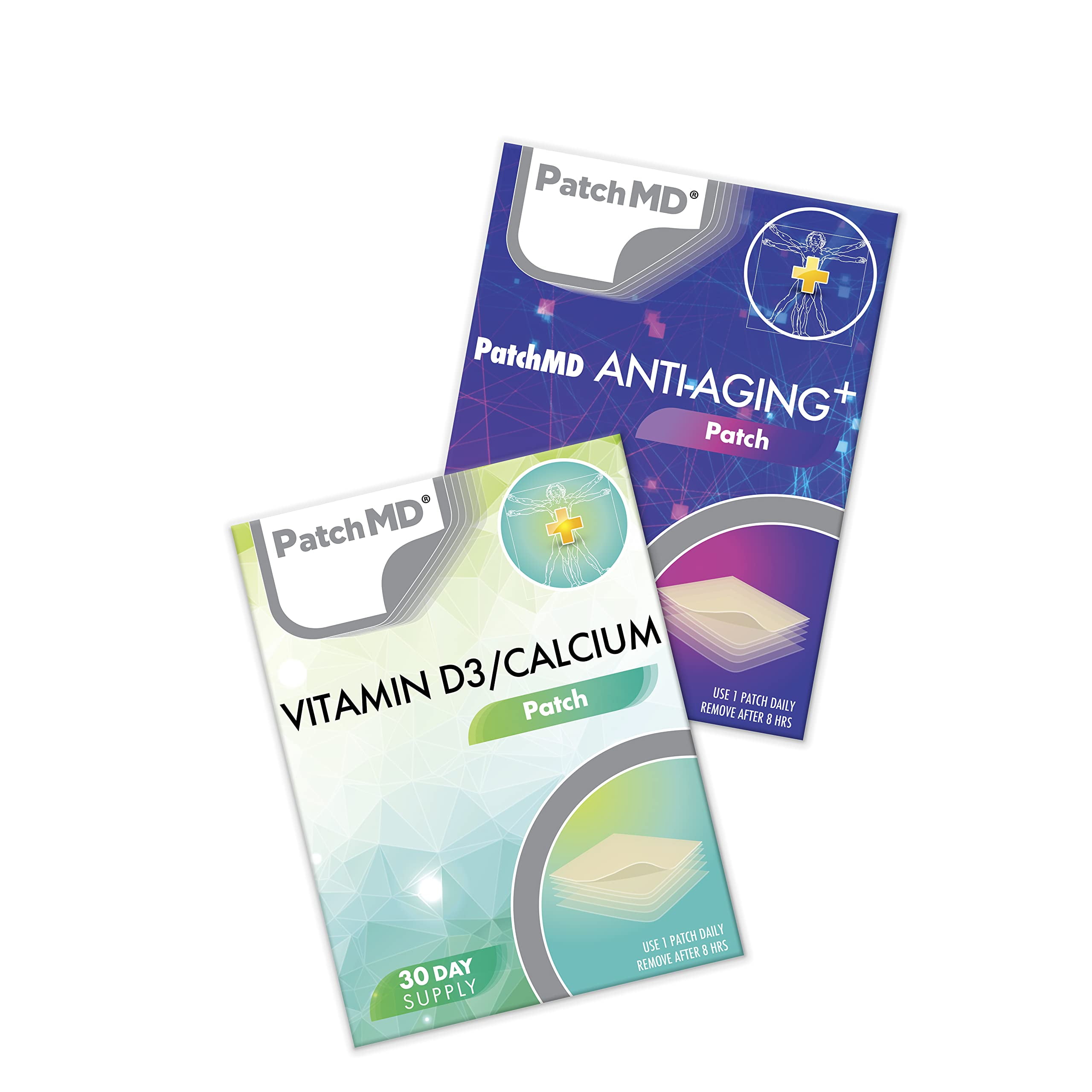 PatchMD - Wind Down Patch Combo Pack - Anti-Aging Topical Patch & Sleep Starter Topical Patch ...