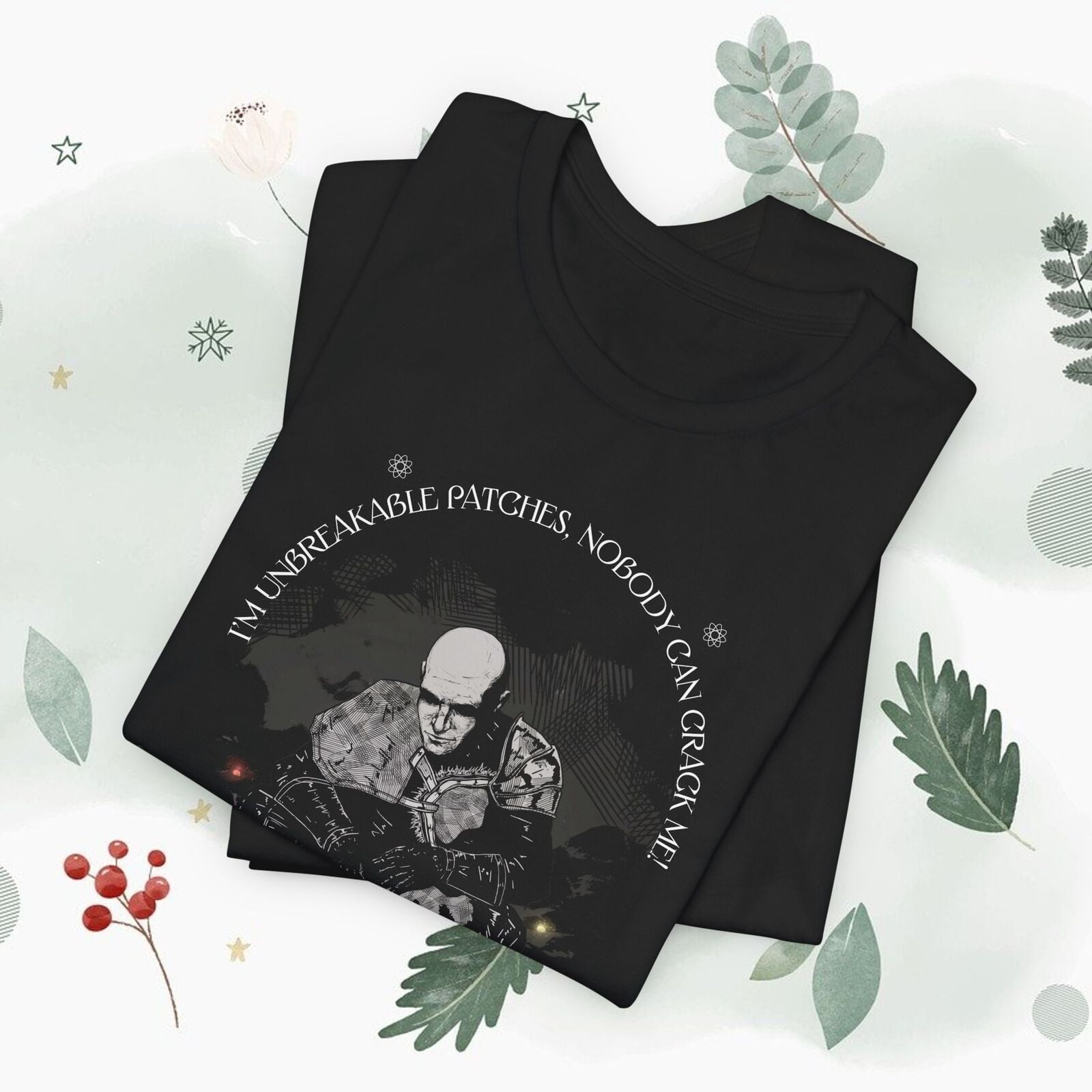 Patches Dark Souls T-shirt, Unbreakable Patches, Trusty Patches, Dark ...