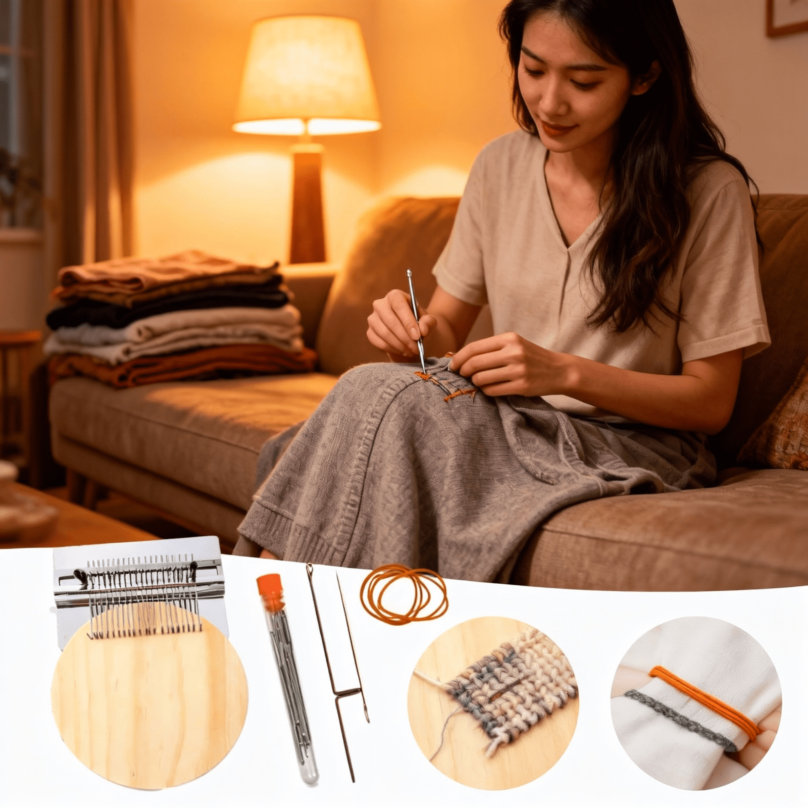 Lazyguy Wood Weaving Loom - Walmart.com