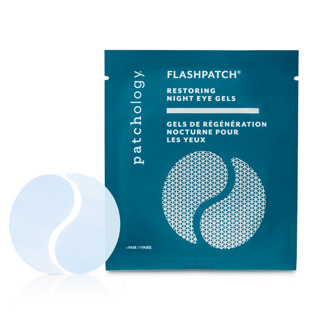 Patchology FlashPatch Restoring Night Under Eye Face Mask Gels, Single ...