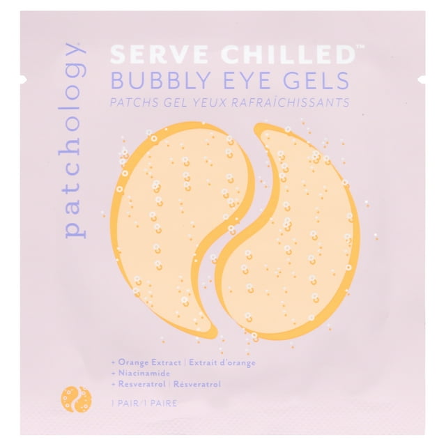 Patchology Serve Chilled Bubbly Under Eye Face Mask Gels, Single Pack ...