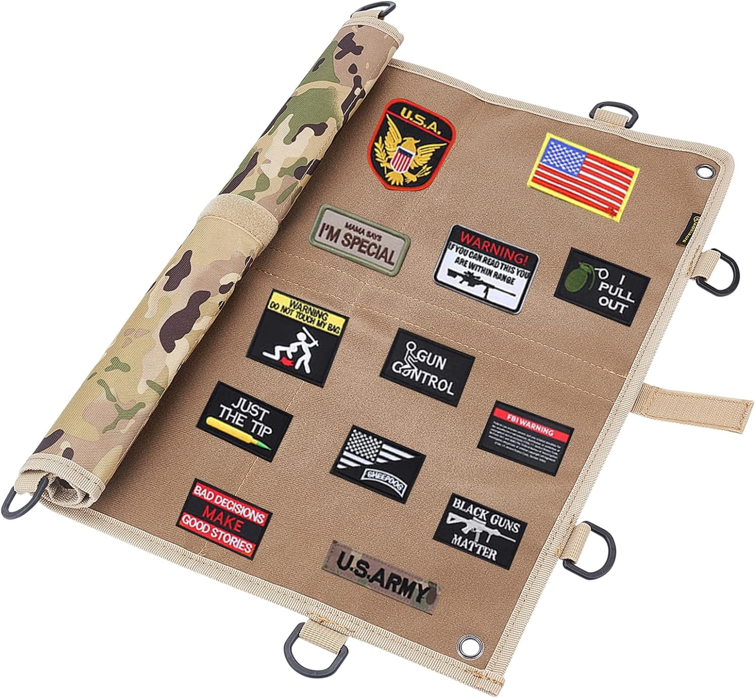 Patchs Display Board Tactical Badge Emblem Display Badge Patch Holder ...