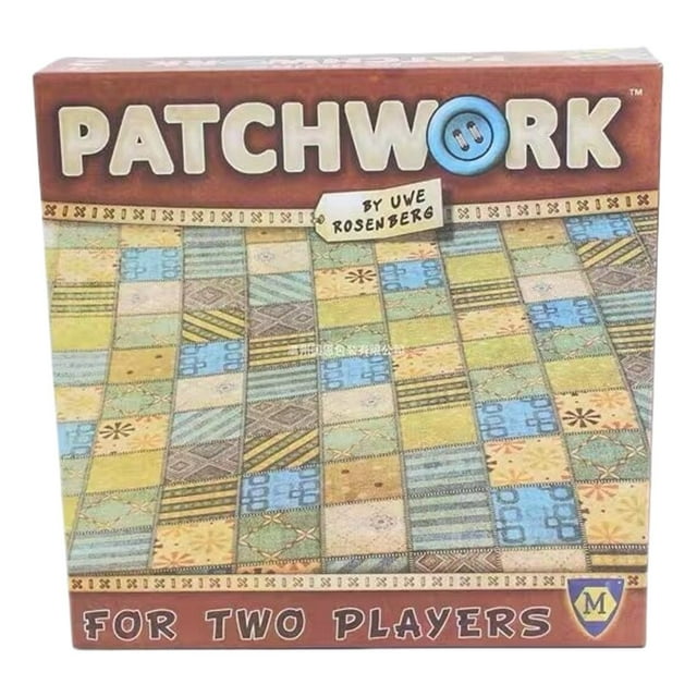 Patchwork Board Game Two Player Quilting Strategy Game By ! Interactive Puzzle Game for Kids ...
