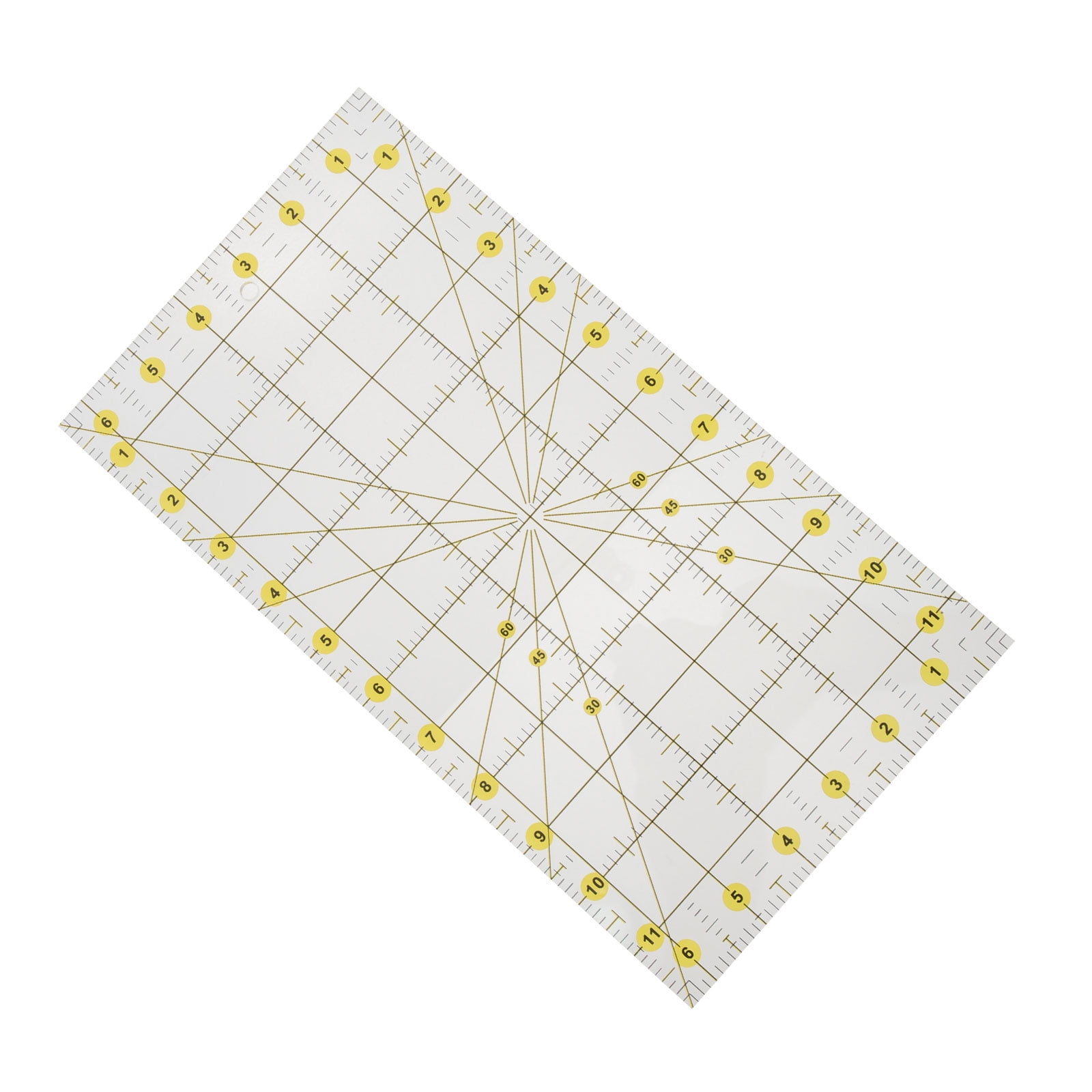 Patchwork Cutting Ruler Home DIY Rotating Mats for Quilting Tool ...