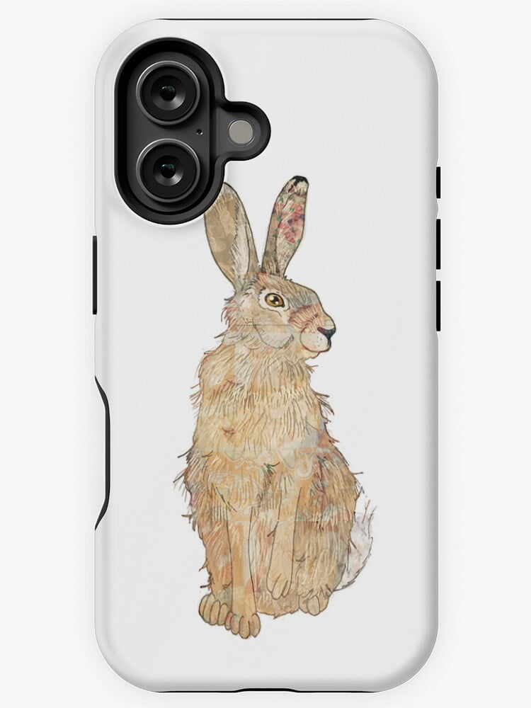 Patchwork Hare Colorful Bunny Artwork For iPhone 11-17 Pro Max Phone ...