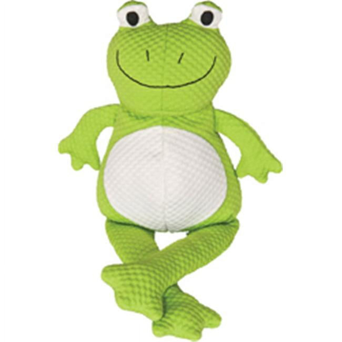 Patchwork Pet 330030 Tuff Puff Froggle Plush Dog Toy - Green, Extra ...