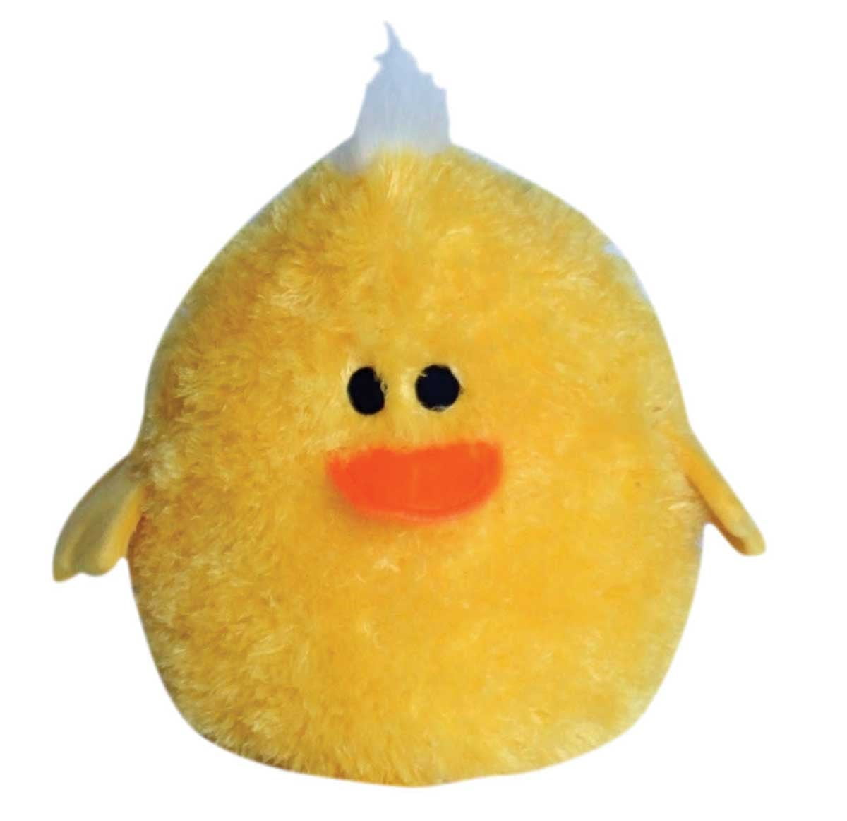 Patchwork Pet Chick Ball 10-Inch Squeak Toy For Dogs (Pack of 1 ...