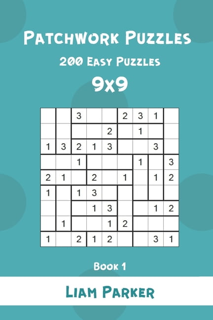 Patchwork Puzzles - 200 Easy Puzzles 9x9 Book 1 - Walmart.com