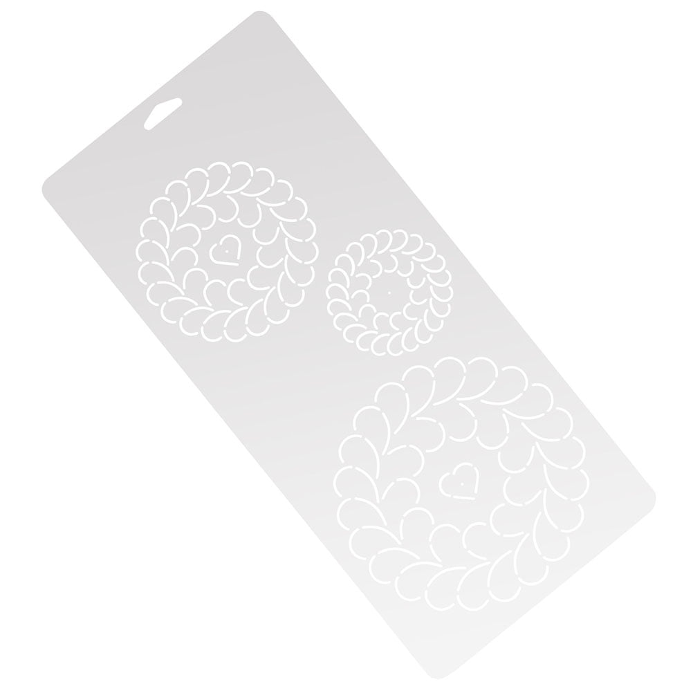 Patchwork Quilting Template Rulers Plastic Stencils Guidelines Tool DIY ...