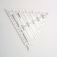 Omnigrid 8" Right Triangle Ruler, Quarter-Square Triangle Quilter's ...