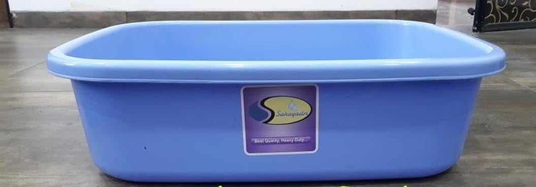 Patel Enterprise Unbreakable Multipurpose Plastic Big Rectangle Tub ...
