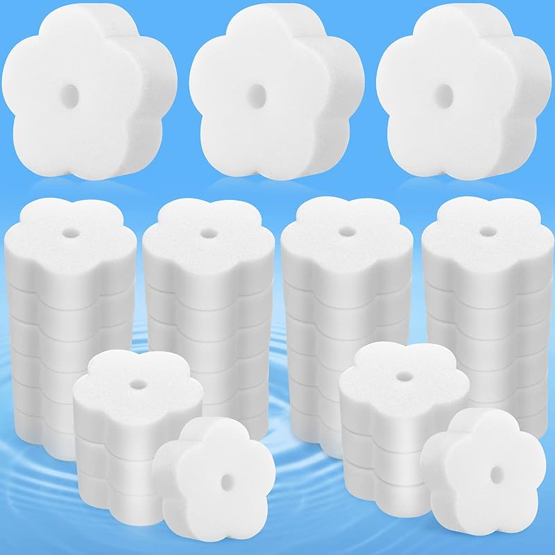 Patelai 40 Pcs Hot Tub Sponge Spa Cleaning Sponges for Hot Tub Oil ...