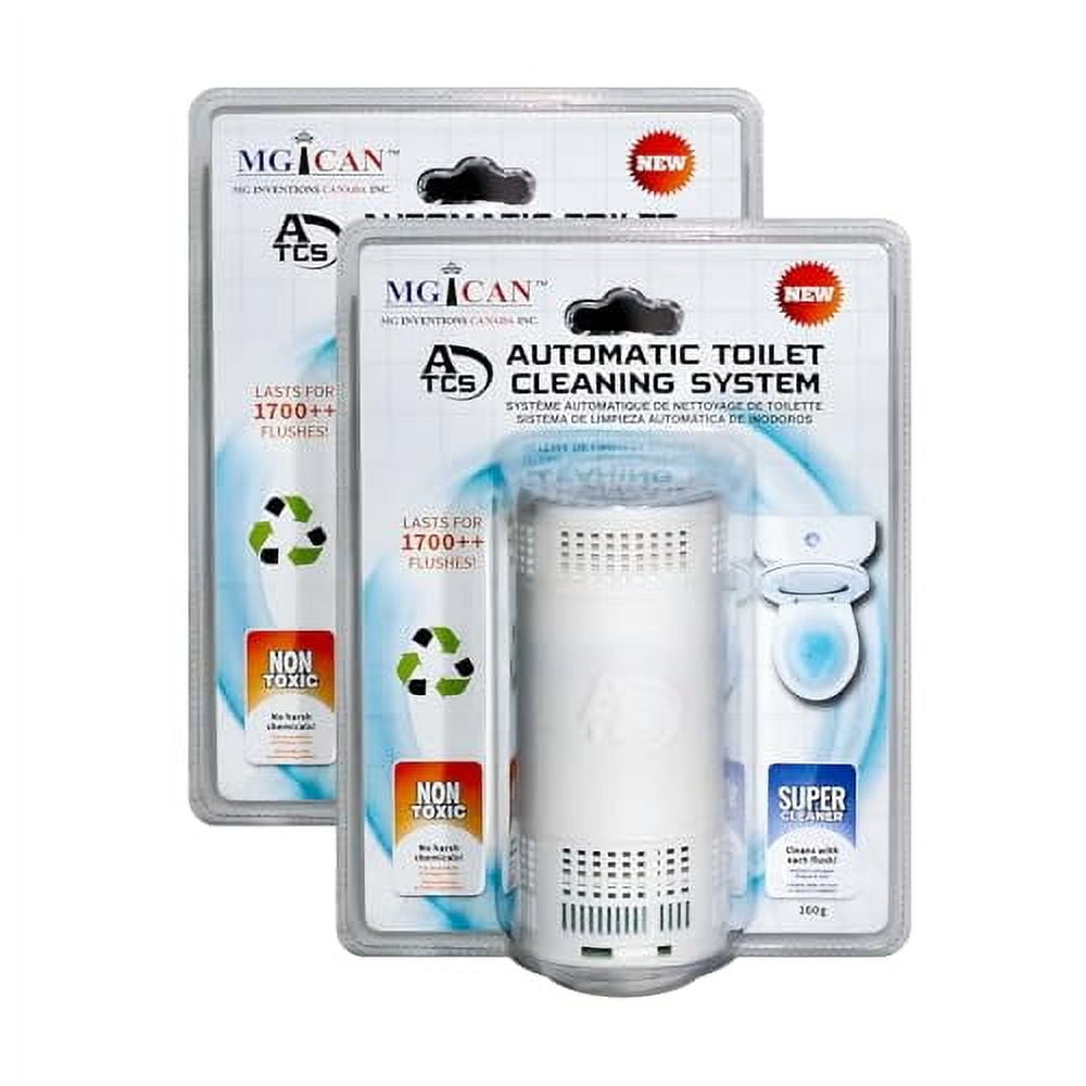 Patented Automatic Toilet Cleaning System( ATCS ) | Non-Toxic | Bleach ...