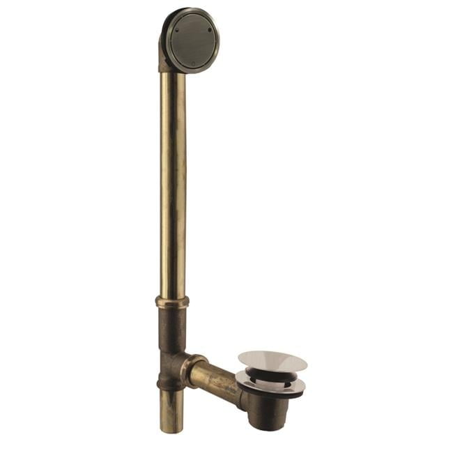 Patented Deep Soak Closing Overflow with ADA Approved Tip-Toe Drain in ...