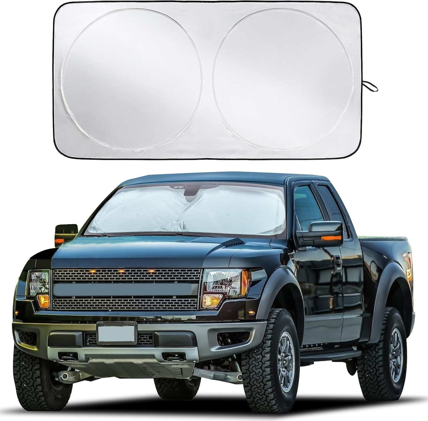 Patented Design for Car Windshield Sun Shade | Blocks 99% Heat and Keep ...