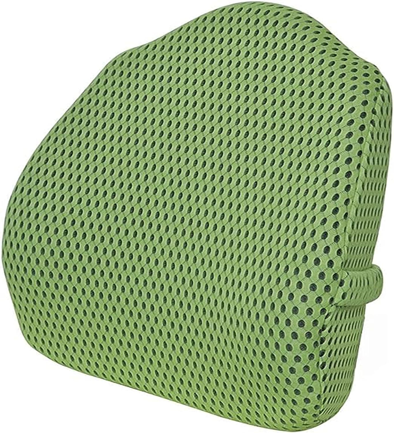 Patented Premium Ergonomic Back Pain Relief Memory Foam Lumbar Pillow ...