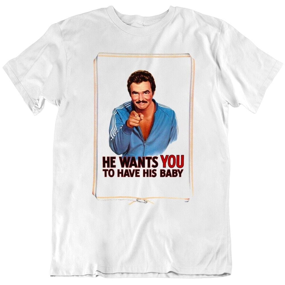 Paternity Burt Reynolds Retro Movie Poster T Shirt - Walmart.com