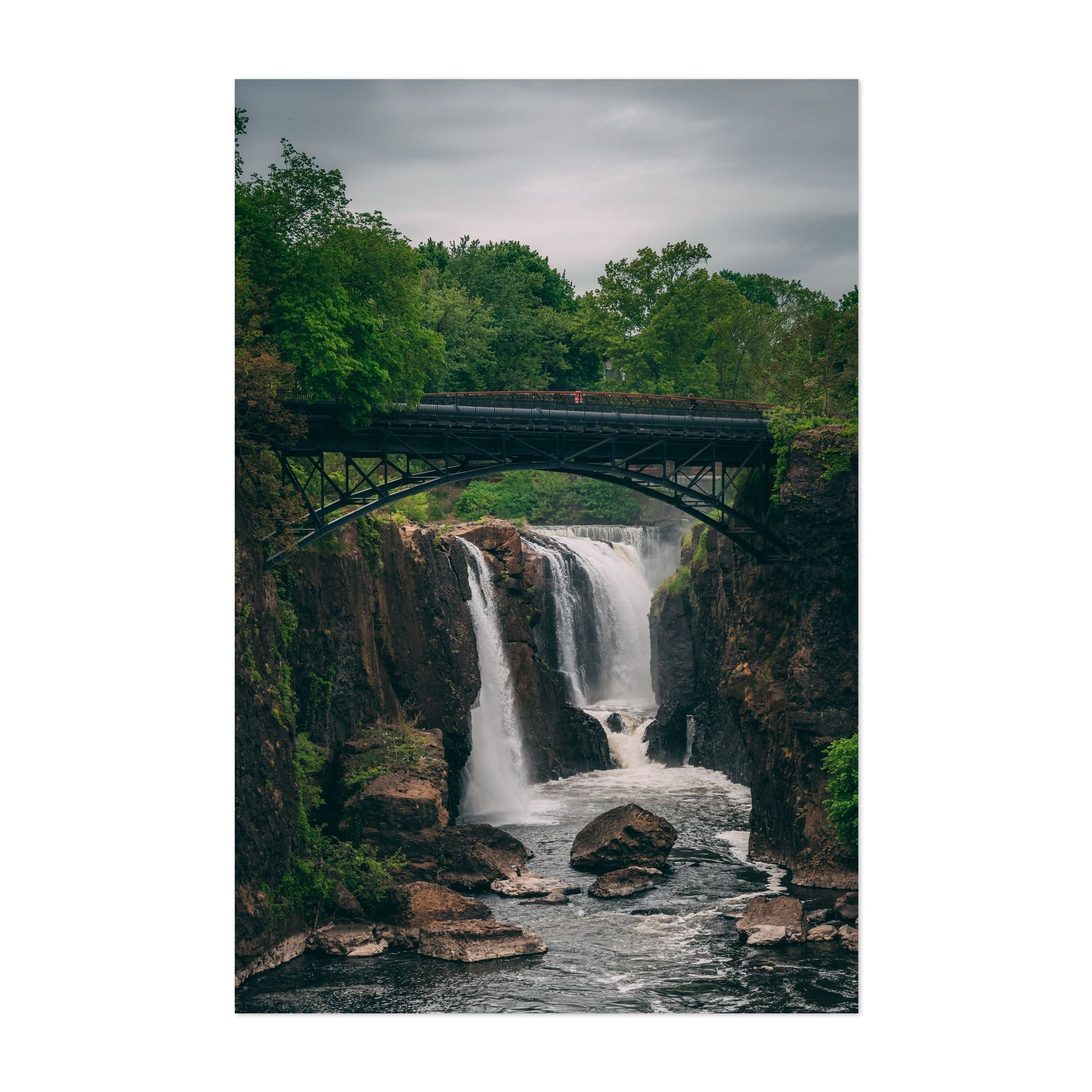 Paterson Great Falls - Paterson New Jersey Photography Waterfall Bridge ...
