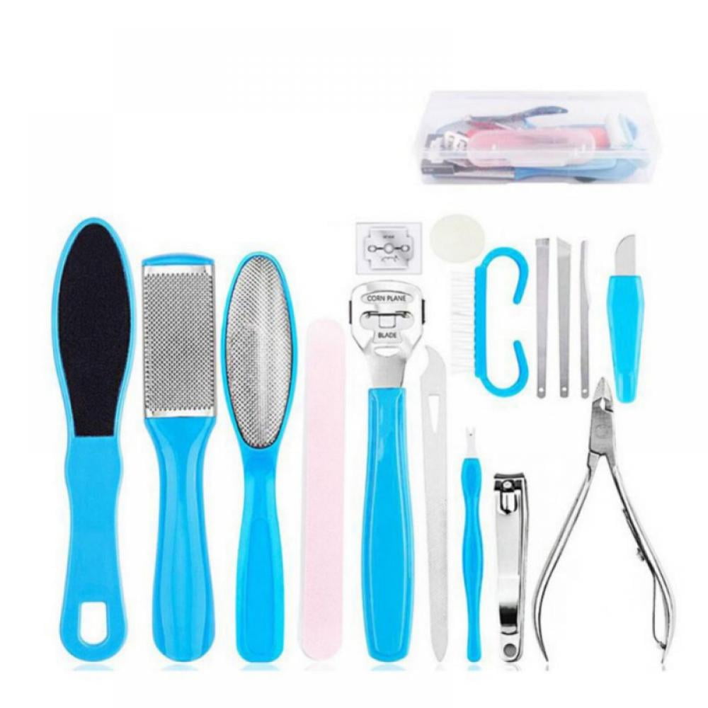 Patgoal （16pcs）Professional Pedicure Foot Foot Scrubber Pedicure Tools ...
