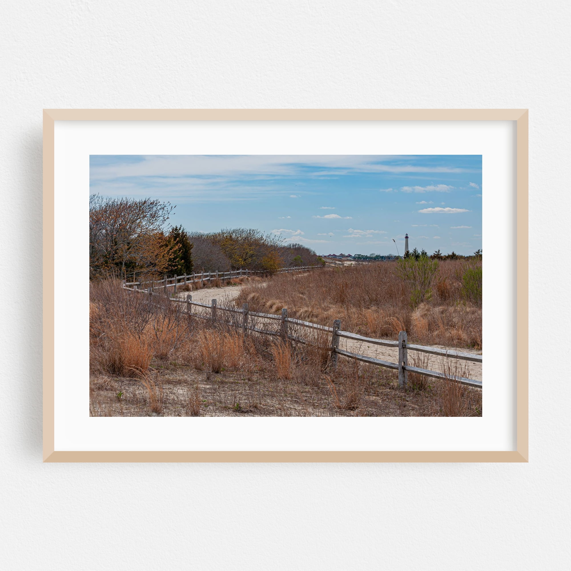 The Path from the Beach to the Lighthouse in Cape May NJ - Cape May New ...