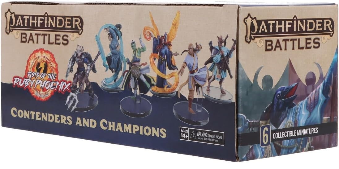 Pathfinder Battles: Fists of the Ruby Phoenix - Contenders and Champions Boxed Set - Walmart.com