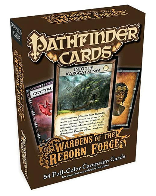 Pathfinder Campaign Cards: Wardens of the Reborn Forge - Walmart.com