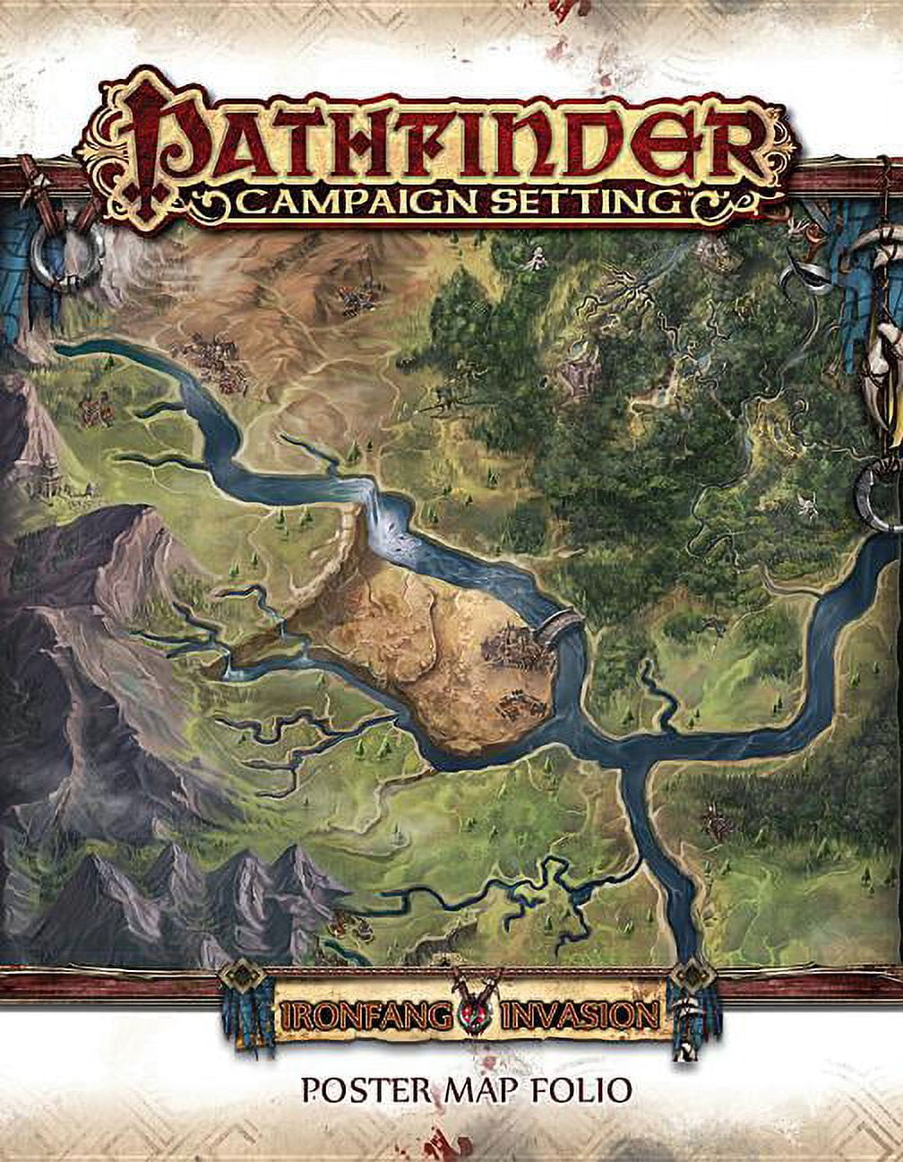 Pathfinder Campaign Setting: Ironfang Invasion Poster Map Folio (Other ...