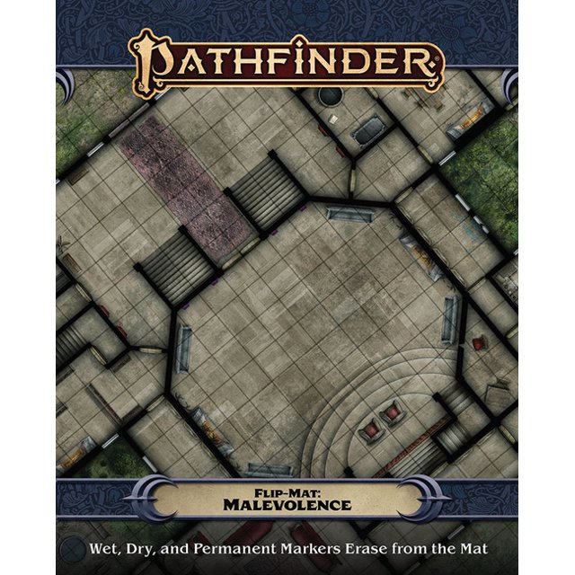 Pathfinder Flip-Mat: Malevolence (P2) (Other) - Walmart.com