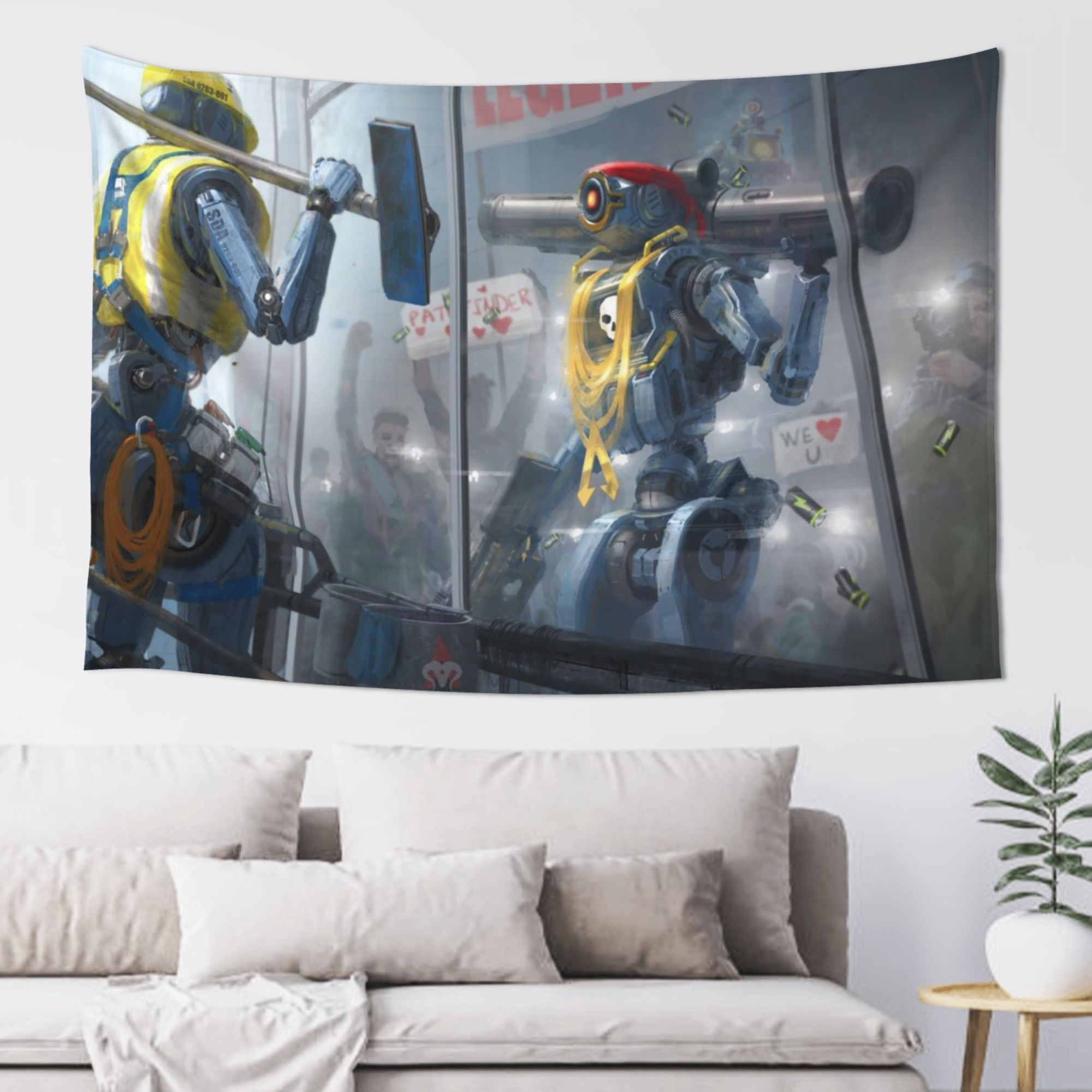 Pathfinder Hero Apex Legends Tapestry Banner 60x40in inch Decor Art ...
