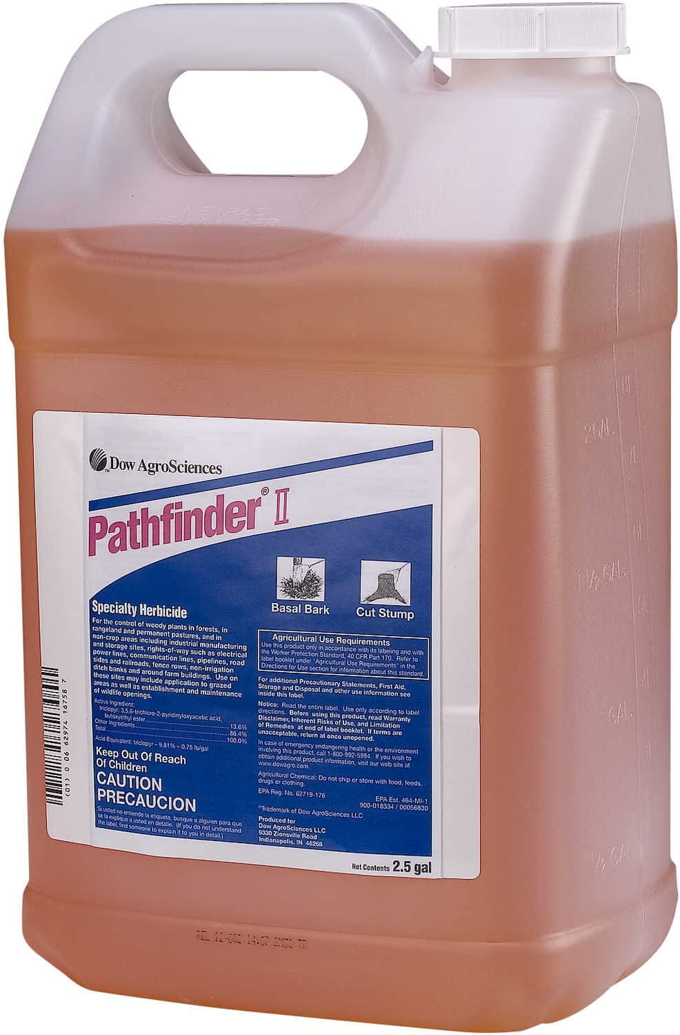 Pathfinder II Specialty Herbicide - 2.5 Gal Jug for Woody Plants ...