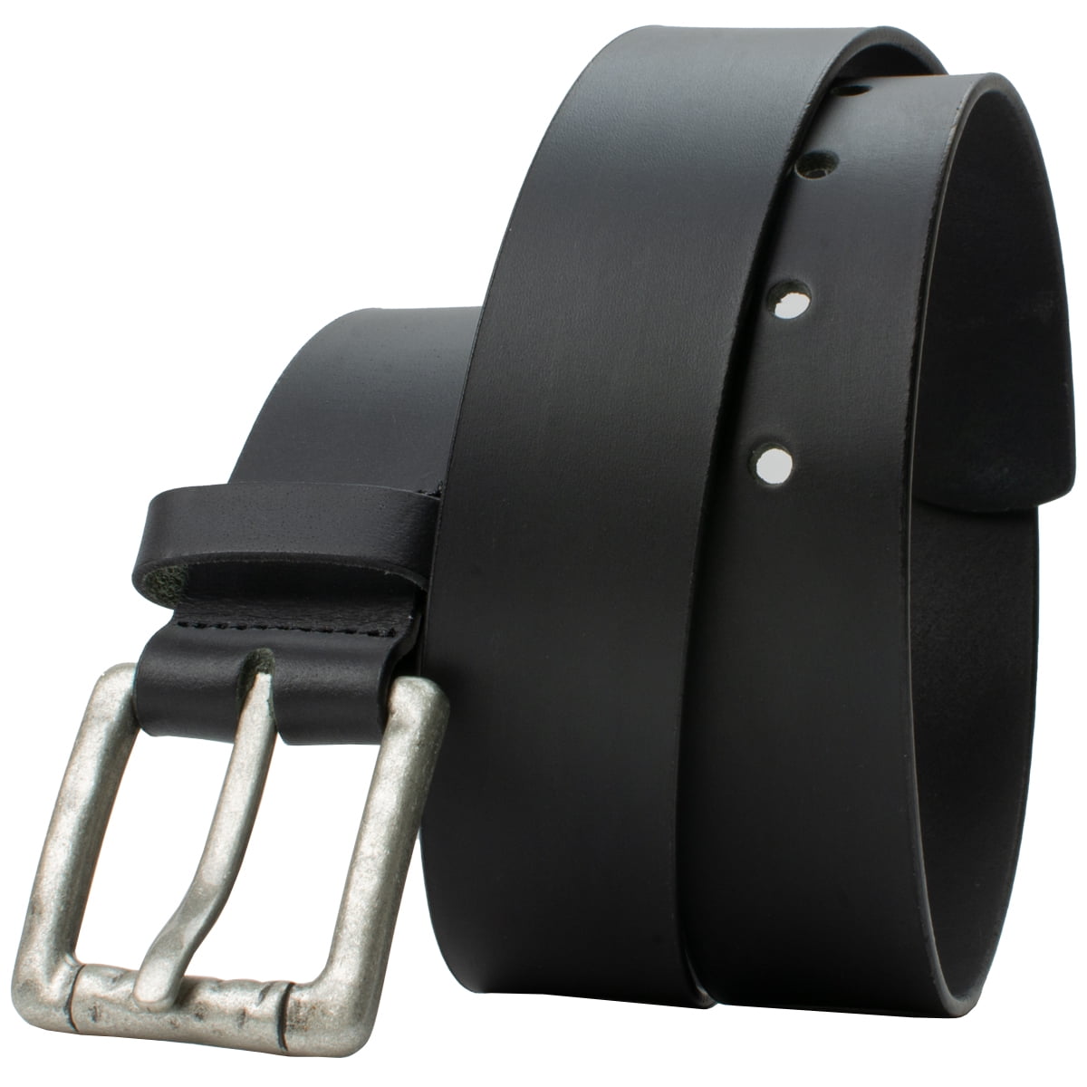 Nickel Zero Pathfinder Men's Leather Belt - Black - Walmart.com