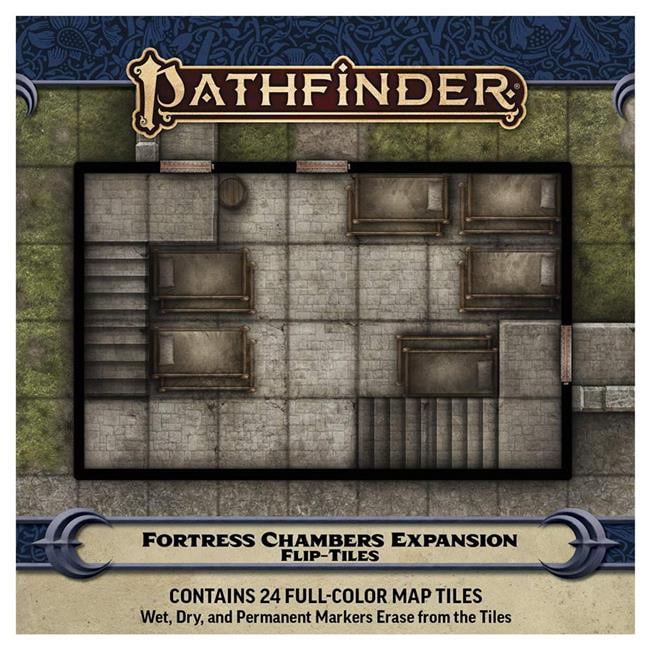 Pathfinder Second Edition Flip-Tiles Fortress Chambers Expansion ...