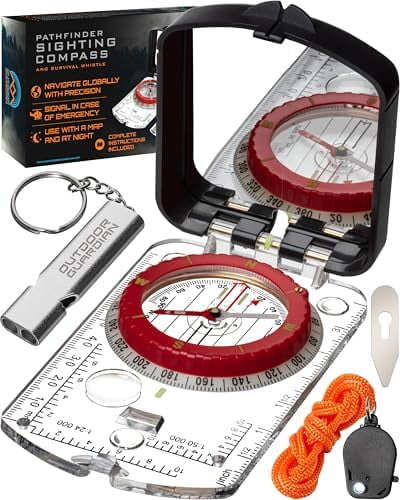 Pathfinder Sighting Compass - Precise Navigation, Hiking and ...