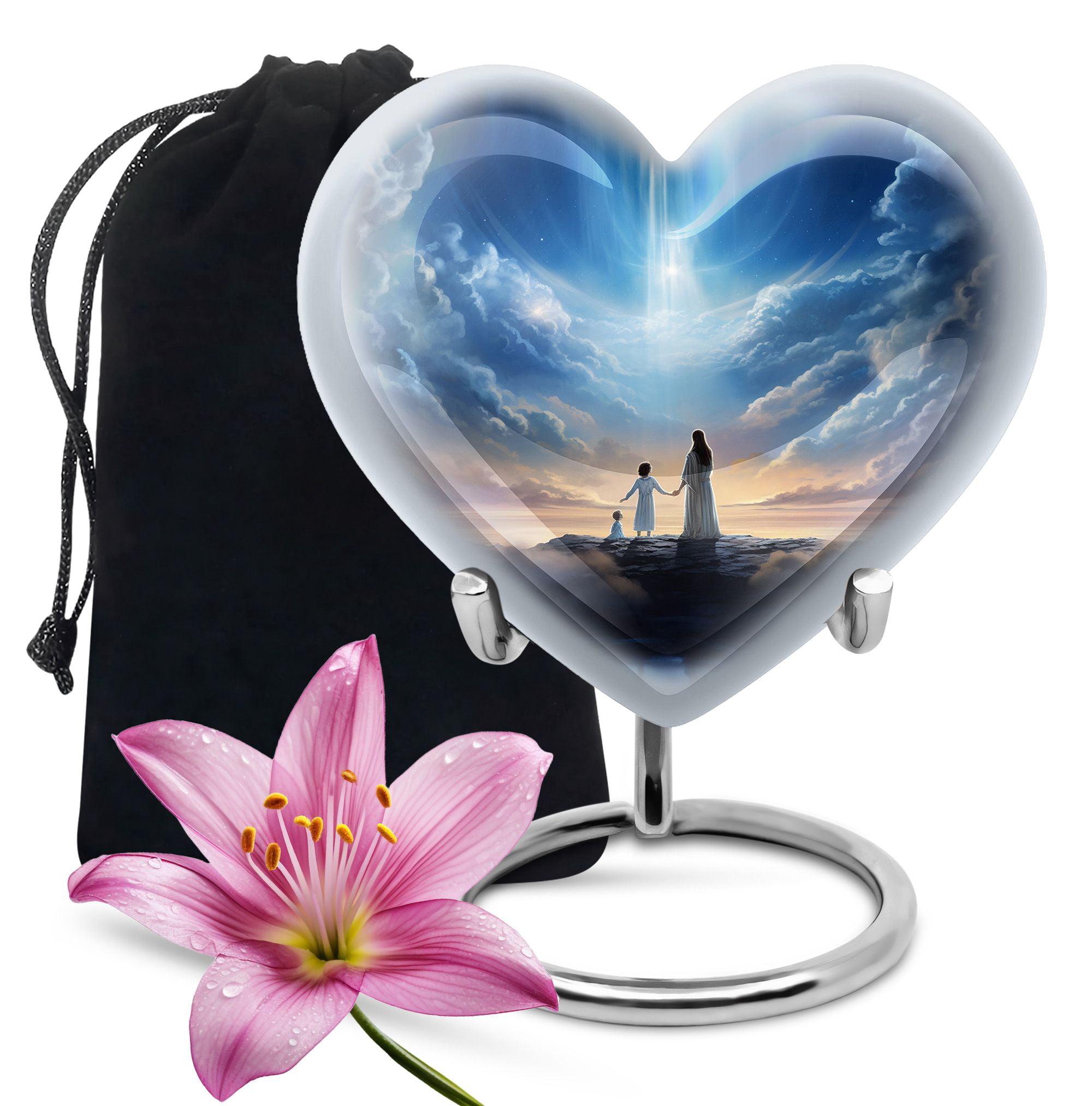 Pathway To Infinite Unique Urn For Ashes, Heart Urns, Large Urn For ...