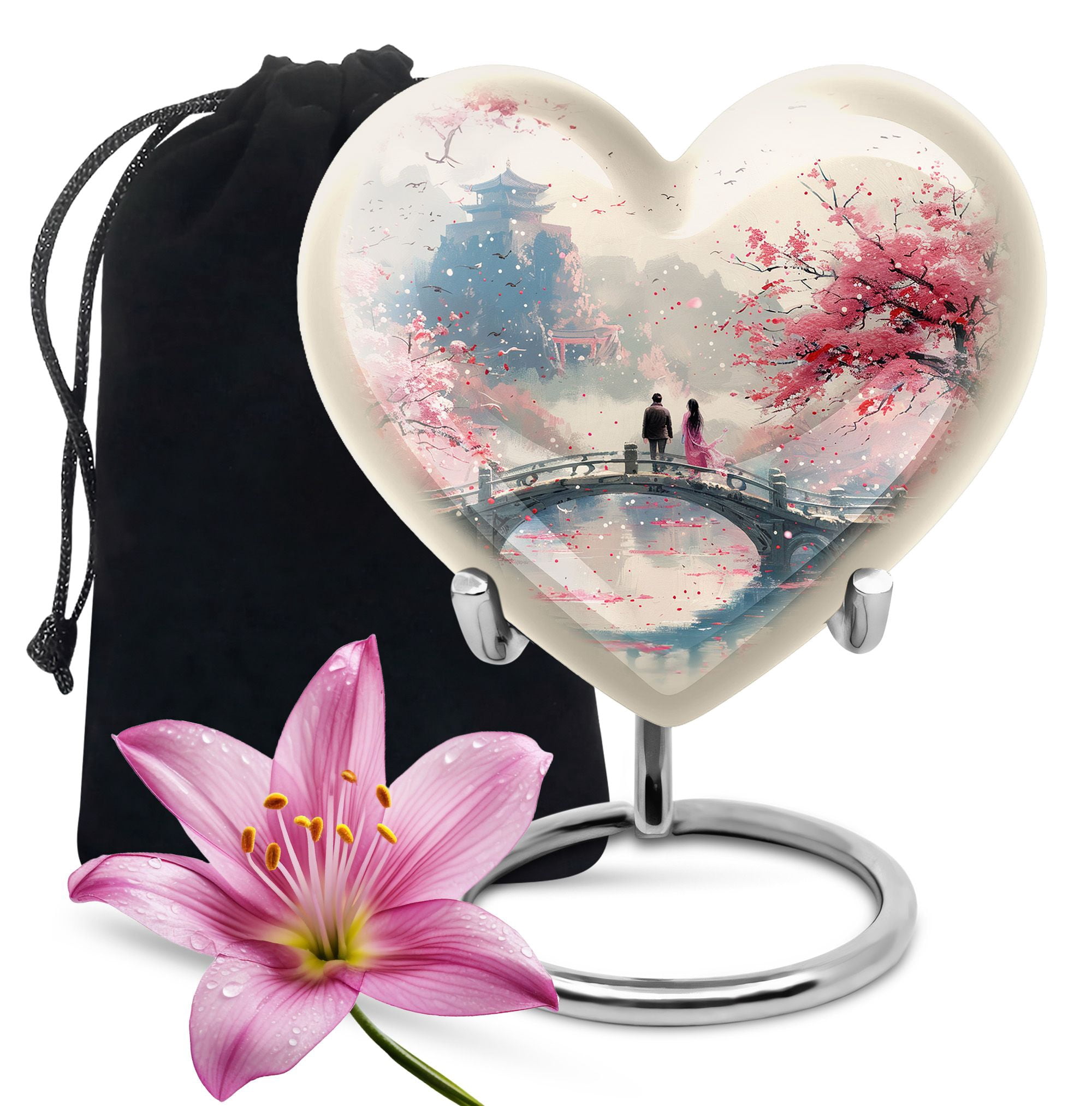 Pathway to Spring's Heart Urns, Funeral Urns For Adult Ashes Women ...